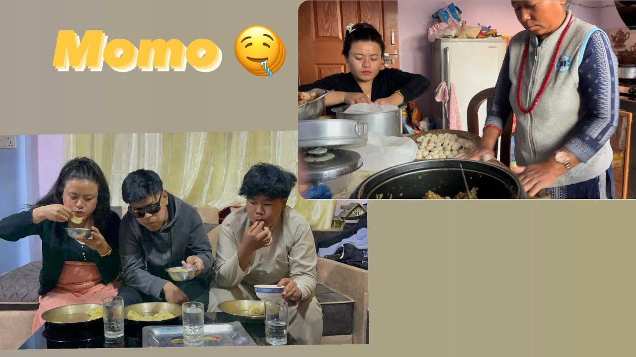 Dd ko ghar ma Momo banaudai ️. Momo challenge?? - YouTube