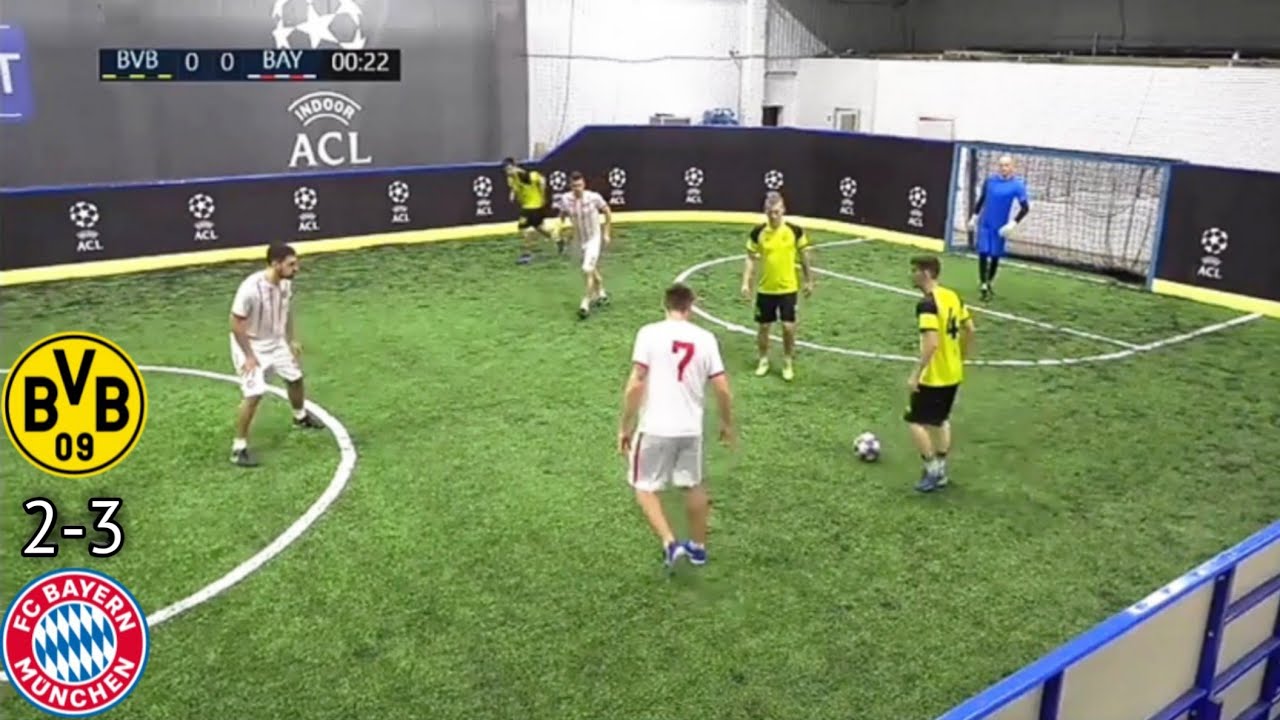 Borussia Dortmund vs Bayern Munich !! ACL Indoor Cup !! Football Match ...