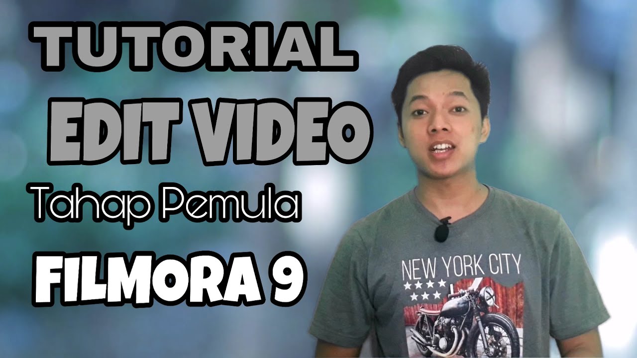 TUTORIAL EDIT VIDEO PEMULA FILMORA 9 - YouTube
