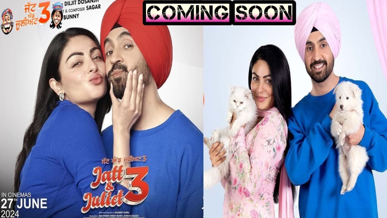 Jatt And Juliet 3 2024 Official Trailer Diljit Dosanjh Neeru Bajwa