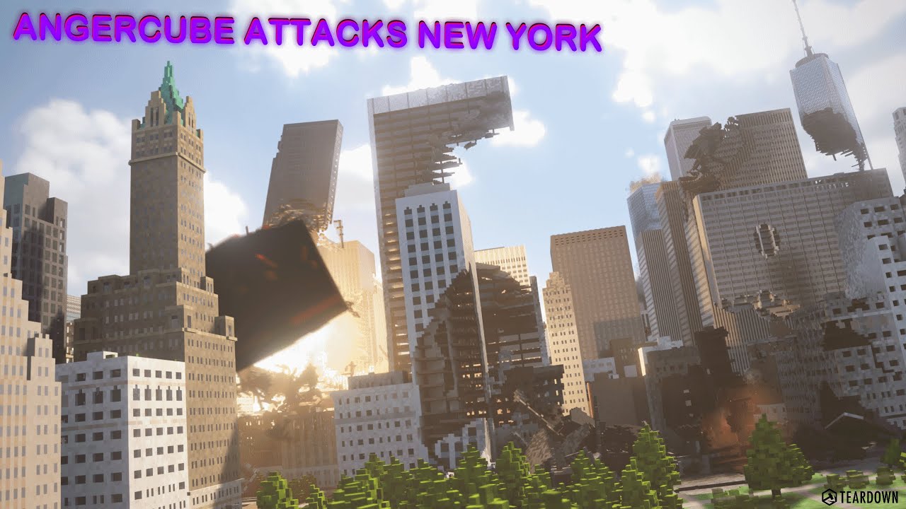Anger Cube Attacks New York | Teardown - YouTube