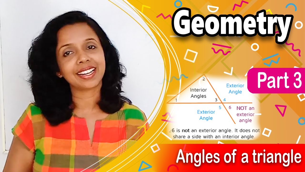 Geometry Part 3 (Angles in triangles) - YouTube