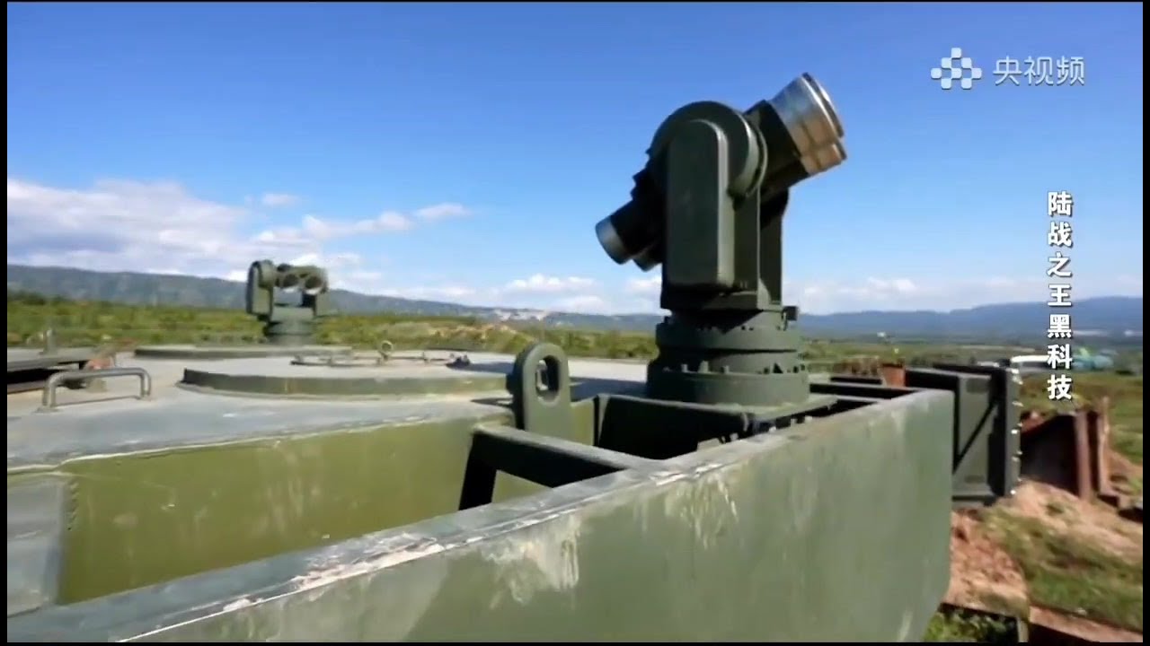 China Central TV - GL-6 Active Protection System (APS) Live Firing Test ...