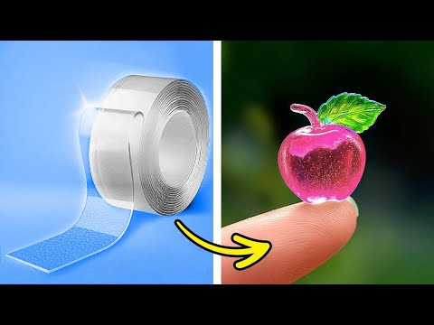 EPOKSİ REÇİNE İLE ÇILGINCA ŞAŞIRTICI EL İŞLERİ || 123 GO! Gold Kağıttan Eşyalar Nasıl Yapılır 💝