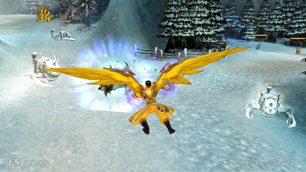 CABAL ONLINE - Quick view the new force wing [Costume]Courageous Wings - YouTube