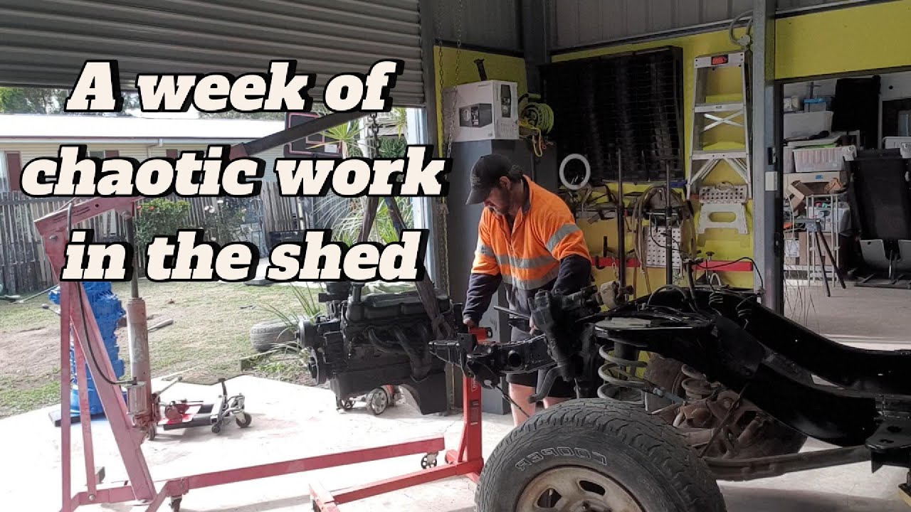 A Week of Chaotic Work in the Shed - YouTube