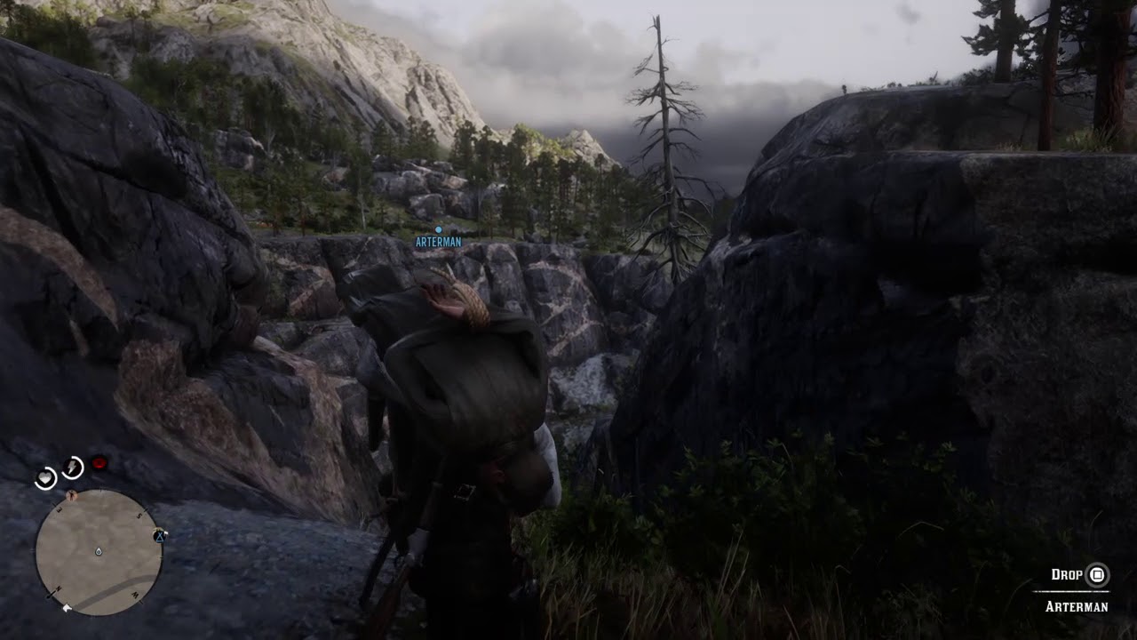 Fat Dutch takes a trip down the flumes - Red Dead Redemption 2 - YouTube