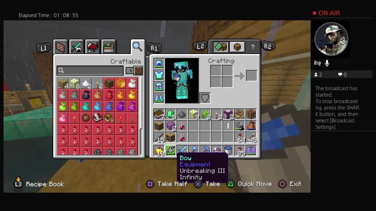 Minecraft ep10: The End Fight with Vibrant Visuals - YouTube