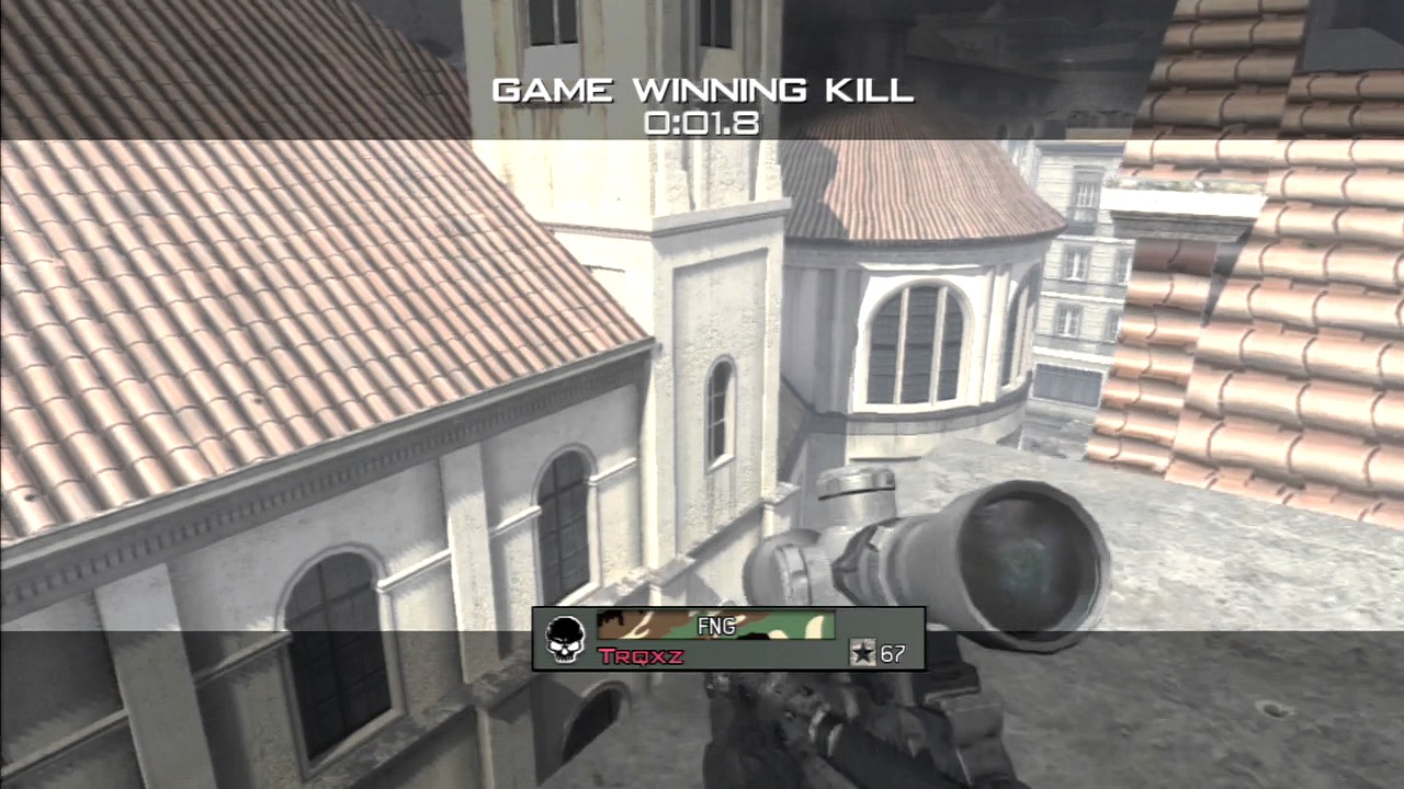 Lockdown Out of Map Trickshot (MW3) - YouTube