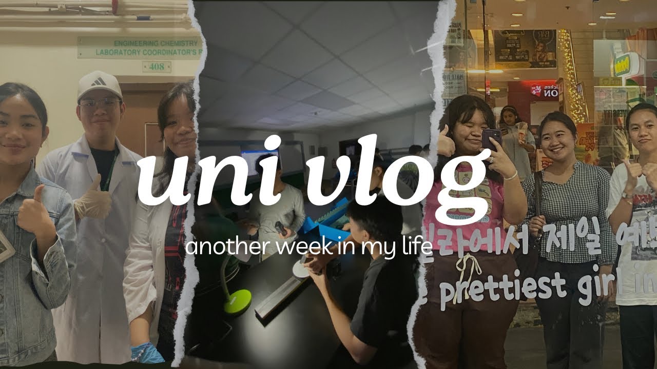 uni week vlog ⭐️ — college moments (labs) and quality time with friends — hui?! ☺️ - YouTube