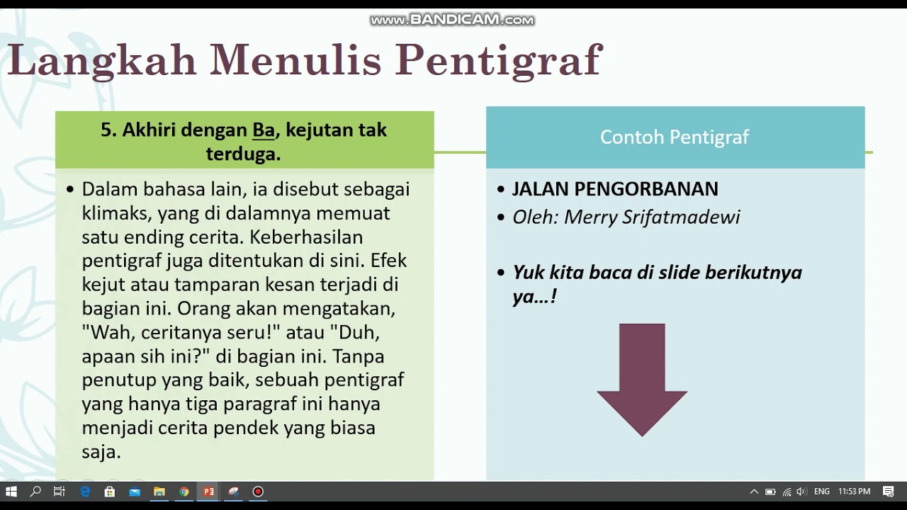Mulok Literasi kelas XI Pentigraf-pengertian, langkah-langkah, dan ...