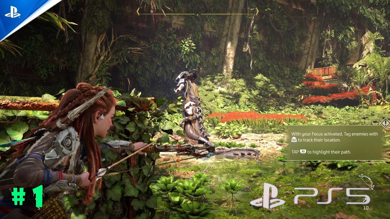 (PS5) Horizon Forbidden West | kill The Burrower With Silent Strike ...