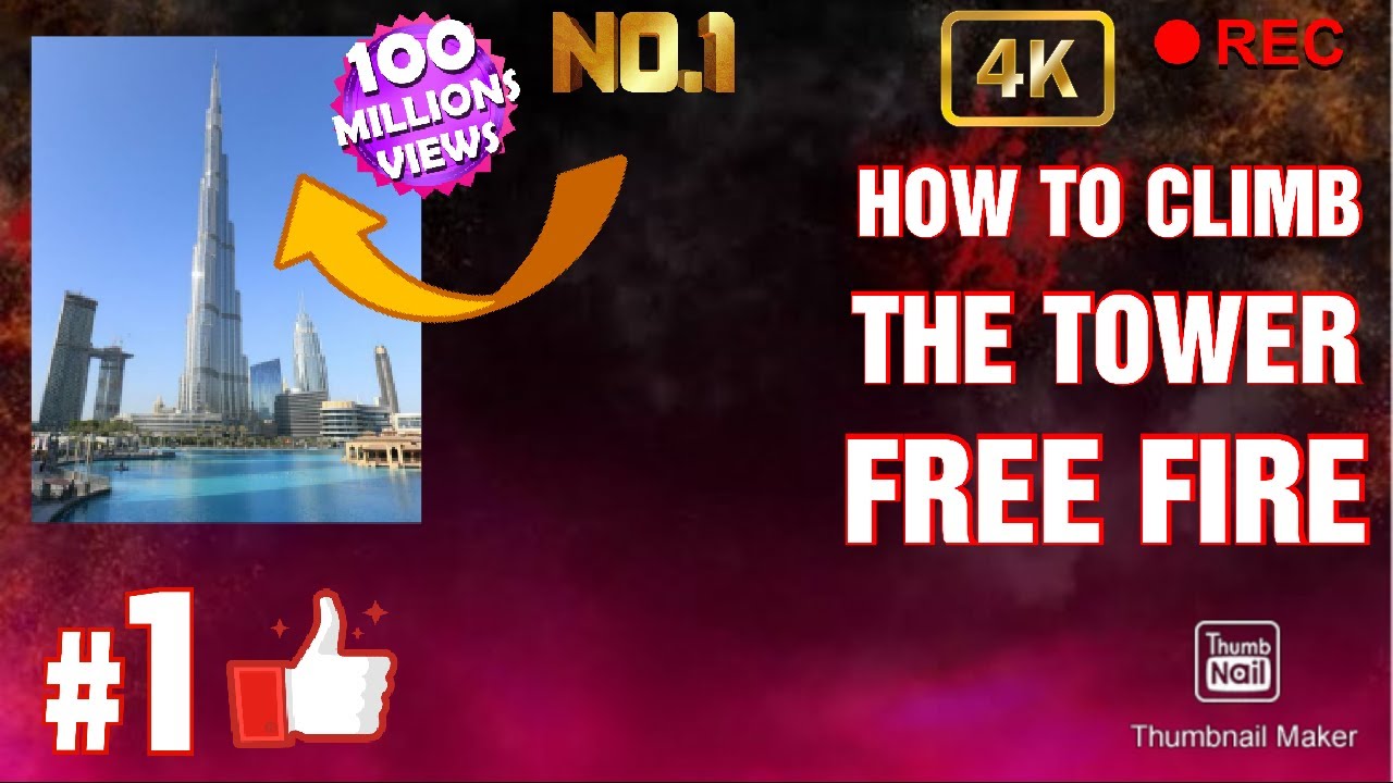HOW TO CLIMB THE TOWER IN FREE FIRE - YouTube
