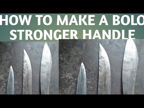 EPISODE #44 HOW TO MAKE BOLO AN STRONGER HANDLE - YouTube