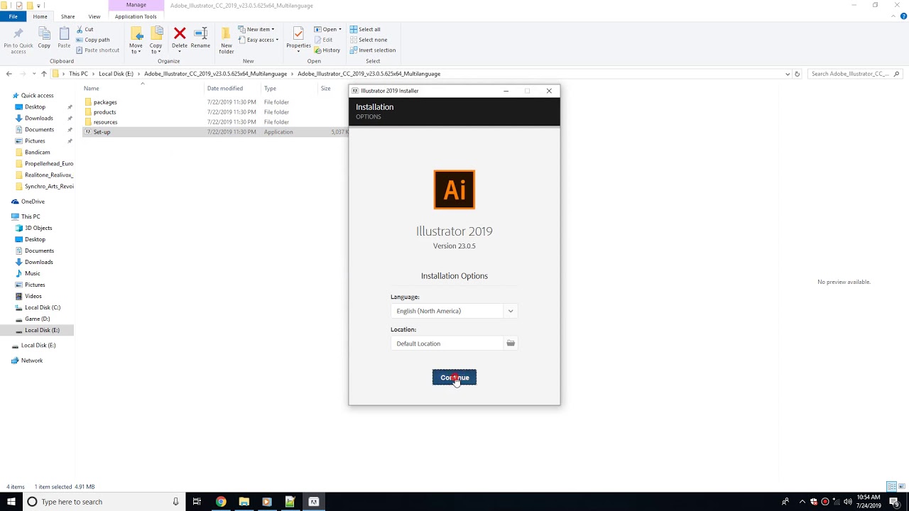how to install Adobe Illustrator CC 2019 - YouTube