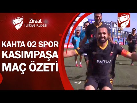 Kahta 02 Spor 3-1 Kasımpaşa | MAÇ ÖZETİ | Ziraat Türkiye Kupası 3. Tur | 29.10.2025