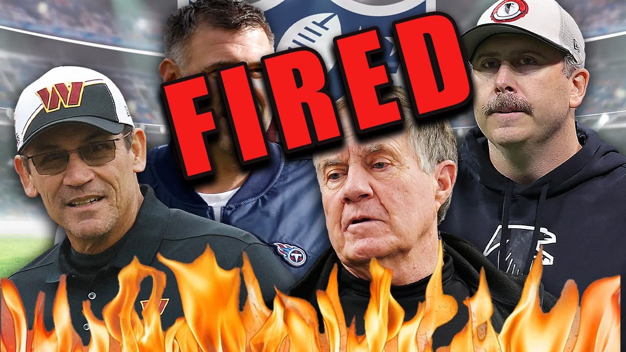 NFL Coaches Fired: Farewell to Coaches & Curtain Call on the 2023 NFL ...