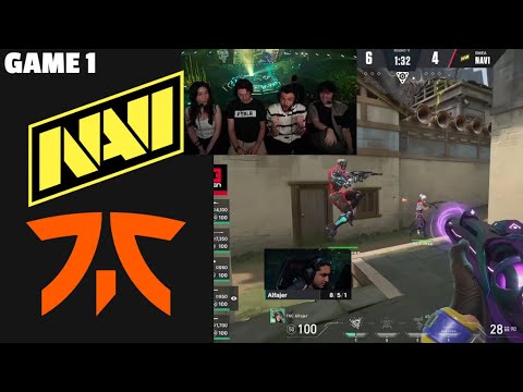 Tarik's Reaction to FNC vs NAVI | GAME 1 | 2023 VCT LOCK//IN - YouTube
