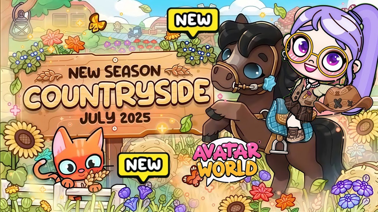NEXT UPDATE COUNTRYSIDE NEW SEASON | AVATAR WORLD PAZU # ...