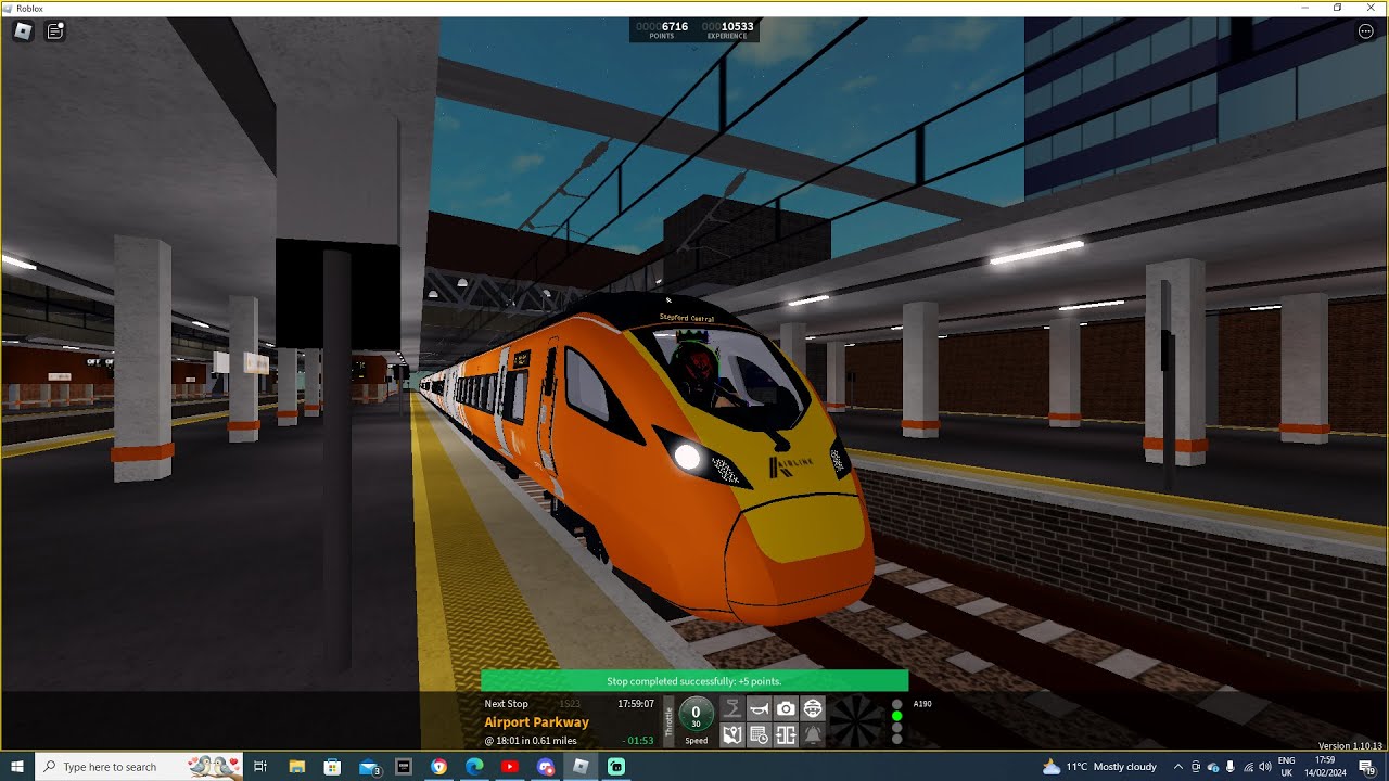 Roblox: SCR: Driving class 397 from SAC-SC - YouTube