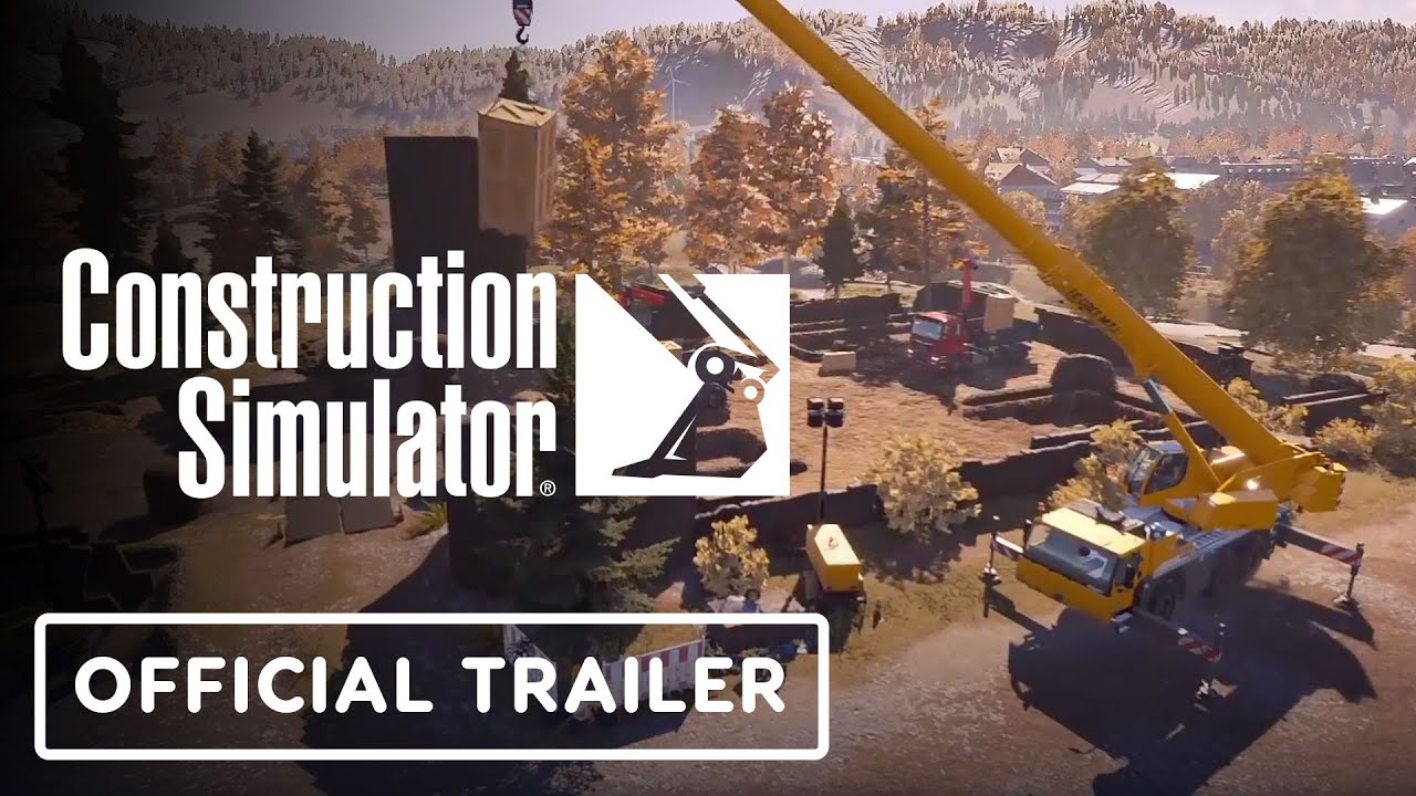 Construction Simulator - Official Announcement Trailer - YouTube