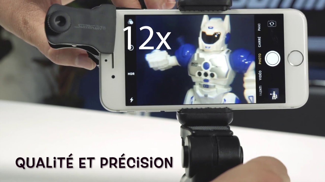 Zoom smartphone Mobile Zoom Apxl HD 1080p - YouTube