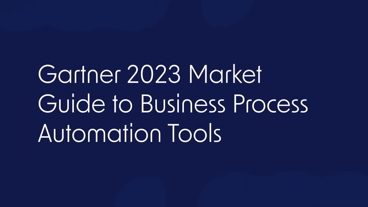 Pipefy | 2023 Gartner Market Guide to Business Process Automation Tools ...