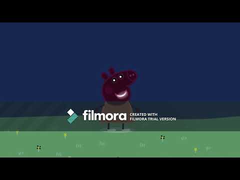 Peppa Pig   Theme Song Horror Version Reversed