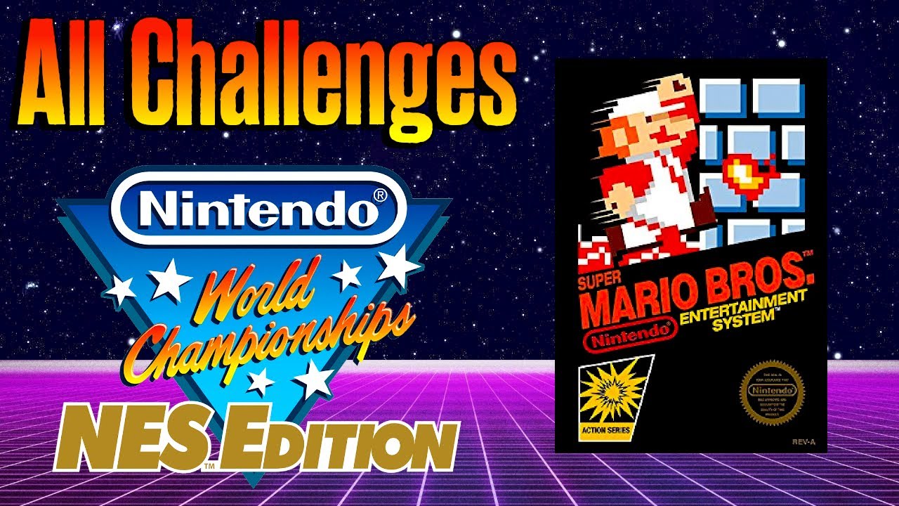 Completing All SMB1 Challenges in Nintendo World Championship NES ...
