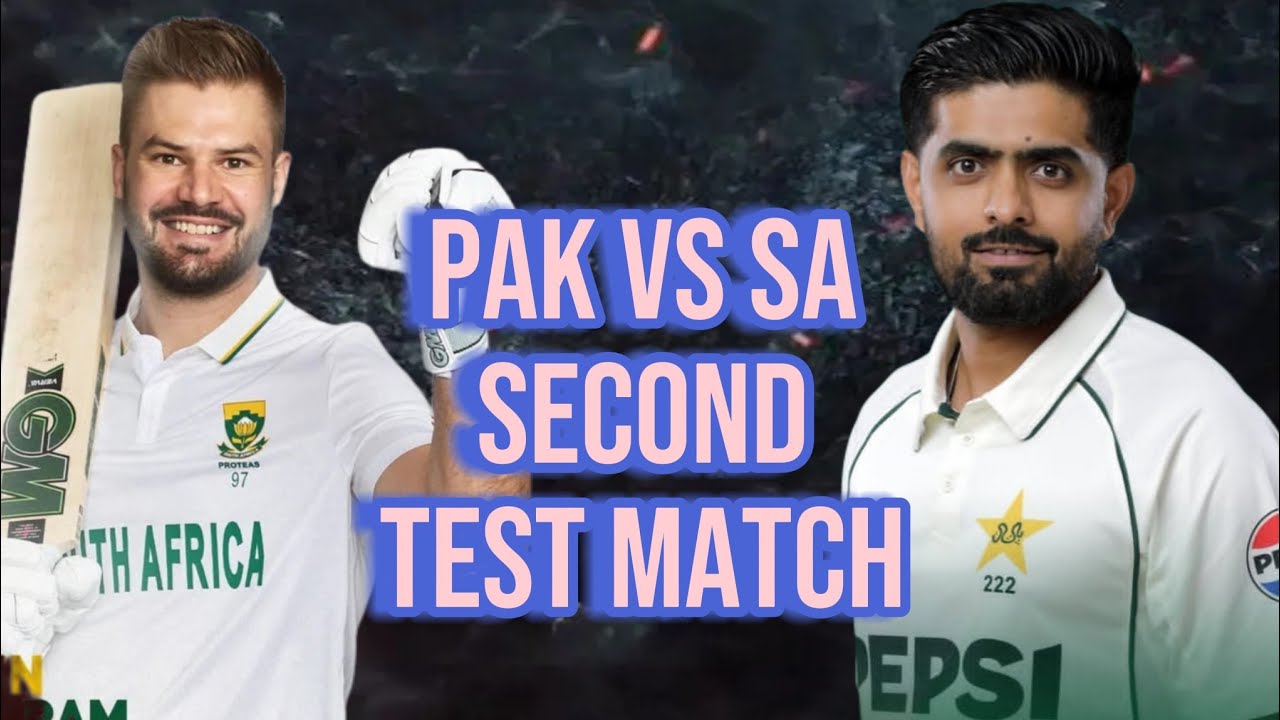 Pak vs SA second test match - YouTube
