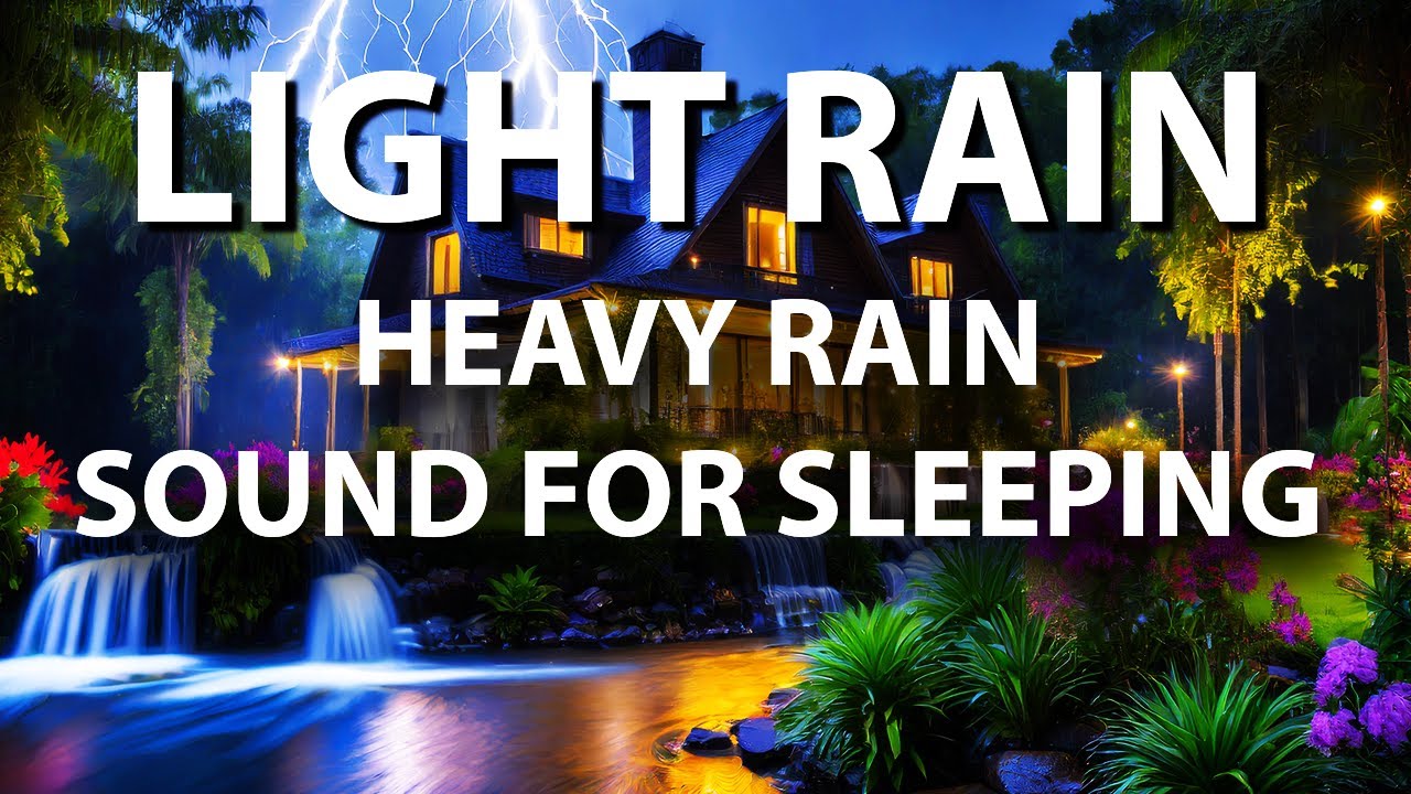 Sleeping in the Rain: Cozy Rain Sounds for a Relaxing Home - YouTube
