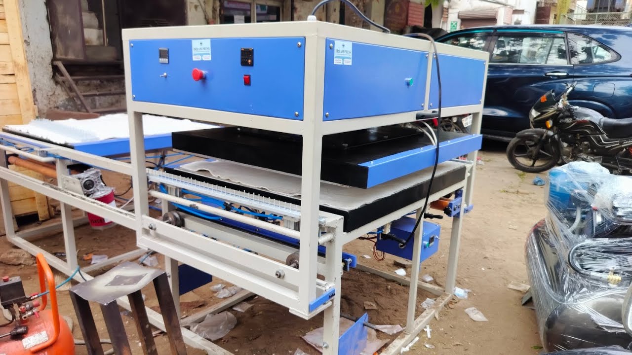 Full automatic Lanyard Printing Machine available - YouTube