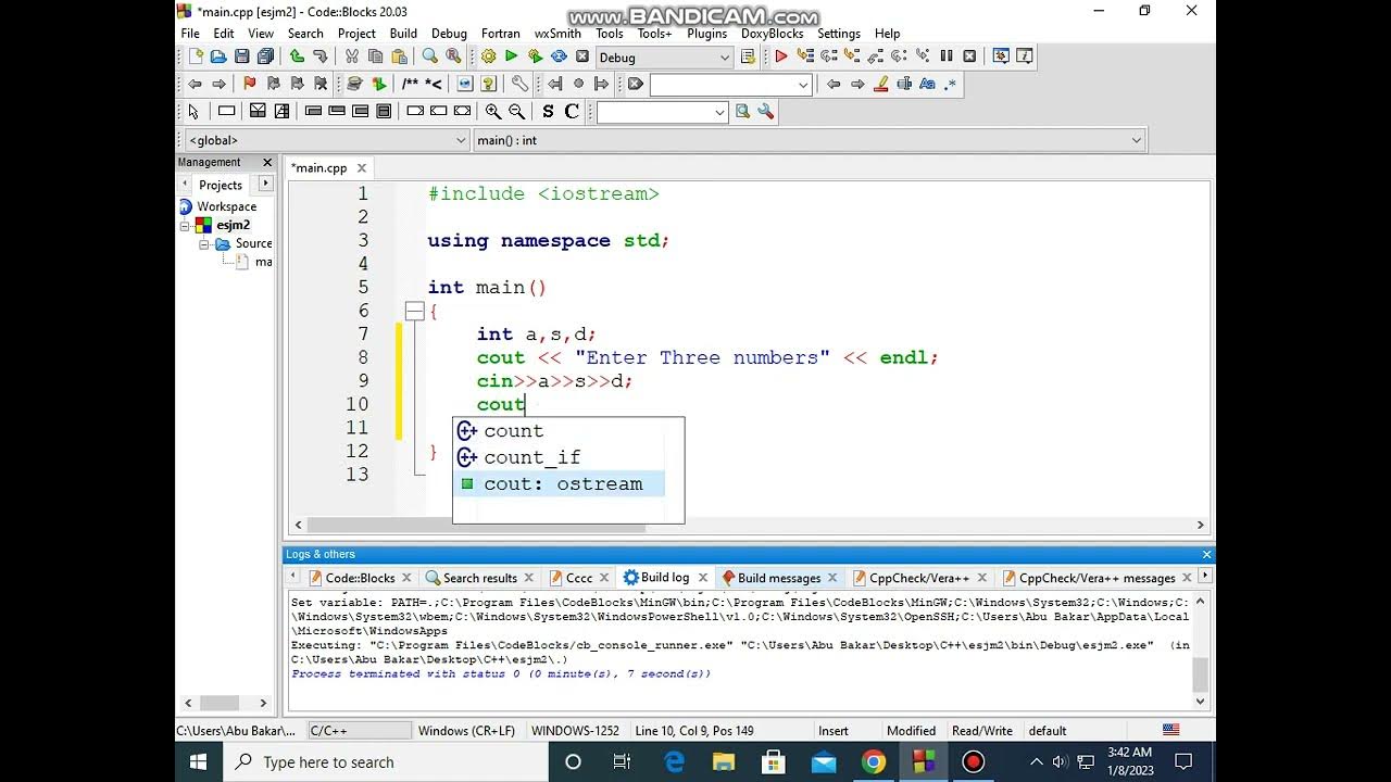 Multiply Three Numbers C++ Program - YouTube
