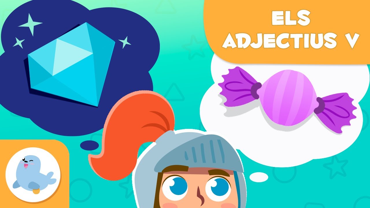 ELS ADJECTIUS 🧸 Objectes 🥝 Vocabulari per a nens en català 🌞 Episodi 5 ...