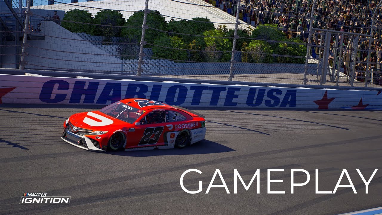 NASCAR 21: Ignition - Charlotte ROVAL Gameplay! - YouTube