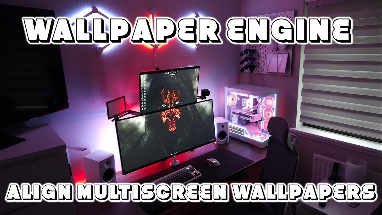 How to align wallpapers when using multi monitors in Wallpaper Engine ...