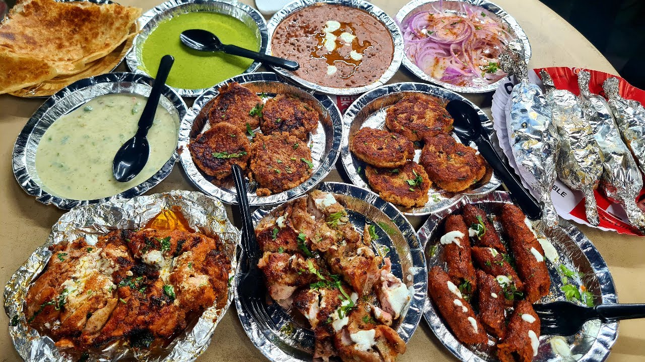 ULTIMATE Non Veg Street Food Heaven. Chicken Maqbush, Charsi Chicken ...