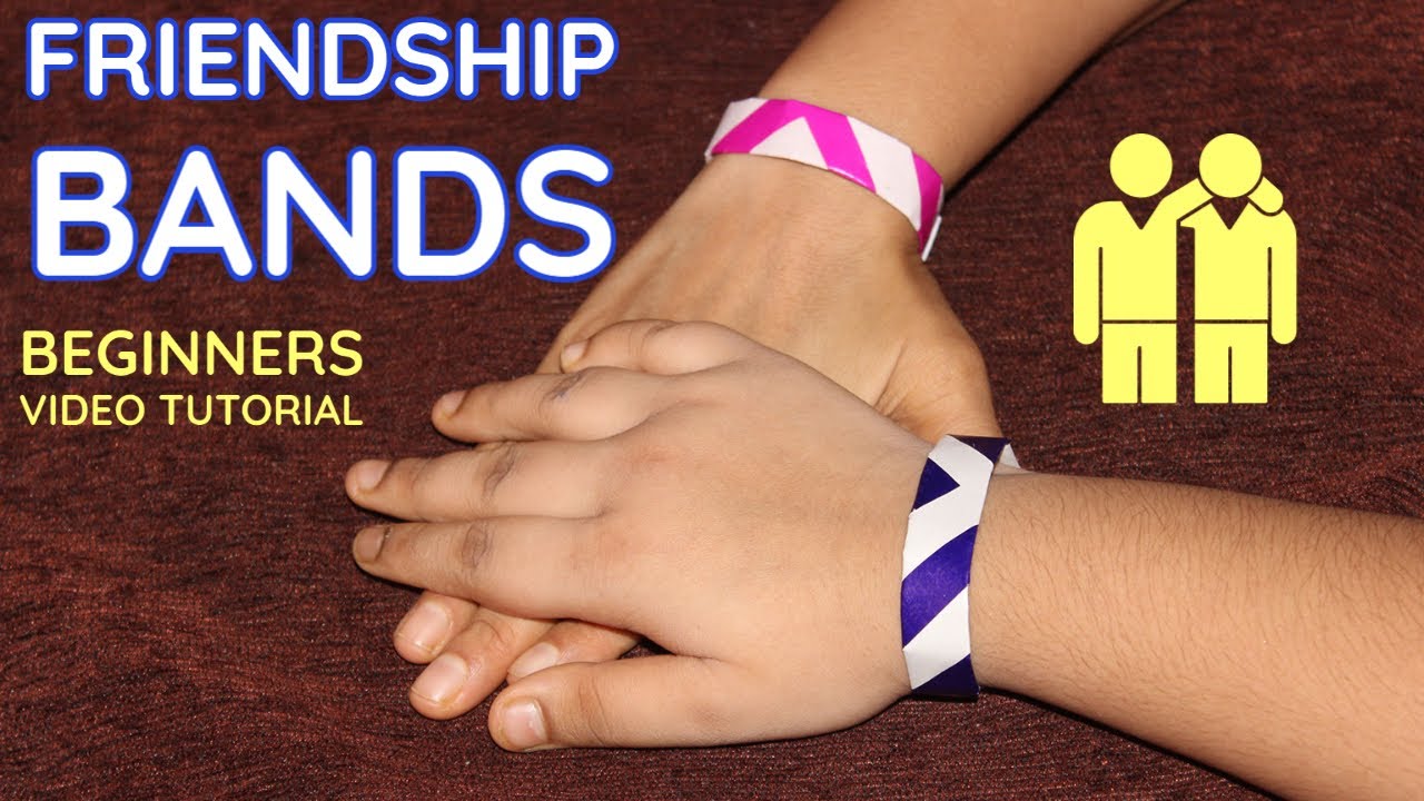 KIDS FRIENDSHIP BAND | WRIST BAND | PAPER BRACELET - DIY EASY ORIGAMI ...