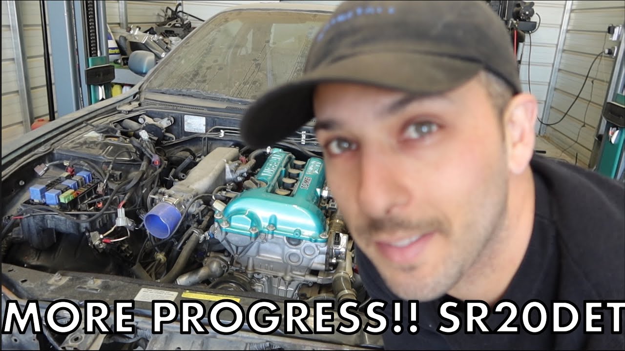 Nissan S14 240SX gets more work done! gas tank and rear subframe ...