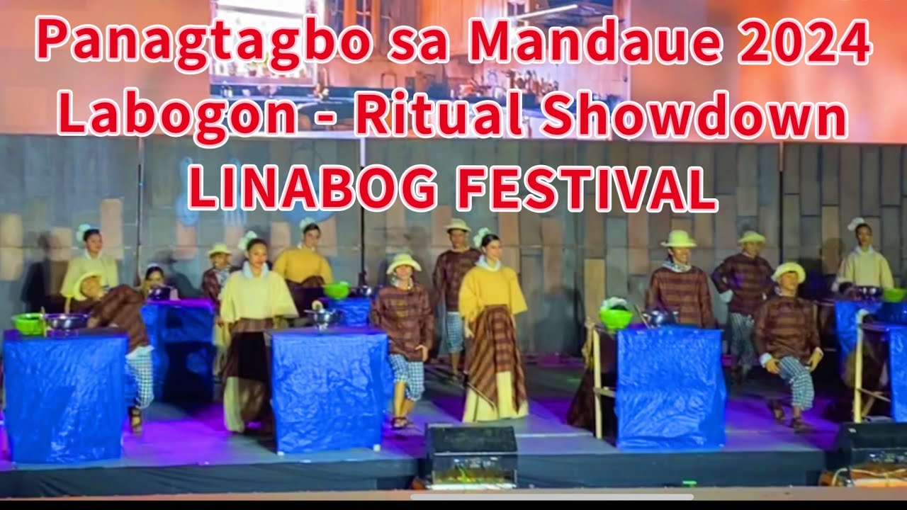 Panagtagbo sa Mandaue 2024 LINABOG FESTIVAL Labogon Mandaue Cebu RITUAL ...