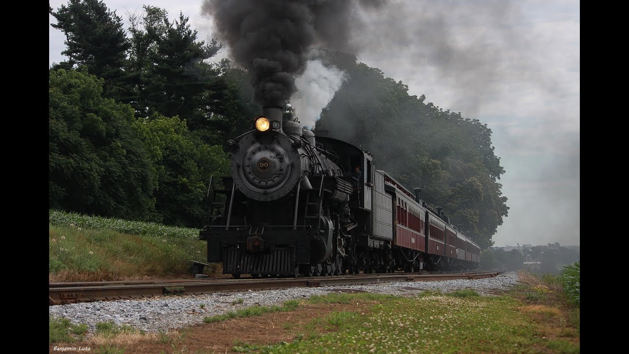 [HD] Summer Steam On The Strasburg Railroad - YouTube