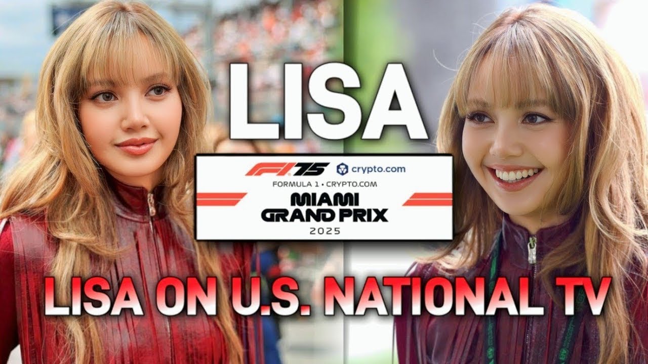 Lisa Stuns at F1 Grand Prix in Miami Lisa on U S National Live TV - YouTube