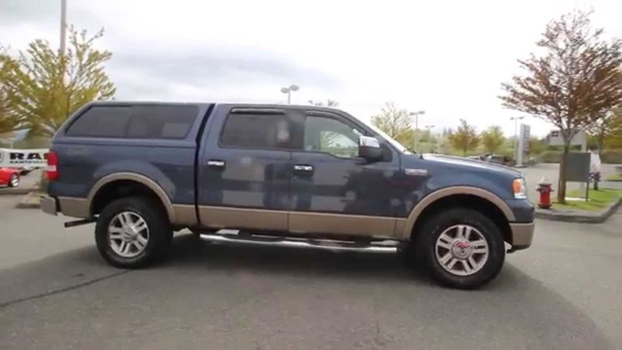 2006 Ford F150 Lariat Supercrew | Blue | 6KC77645 | Everett | Snohomish ...