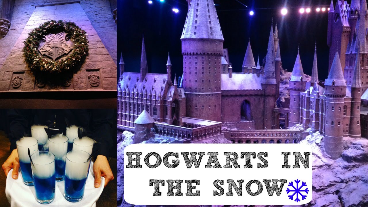 HOGWARTS IN THE SNOW! HARRY POTTER TOUR! - YouTube