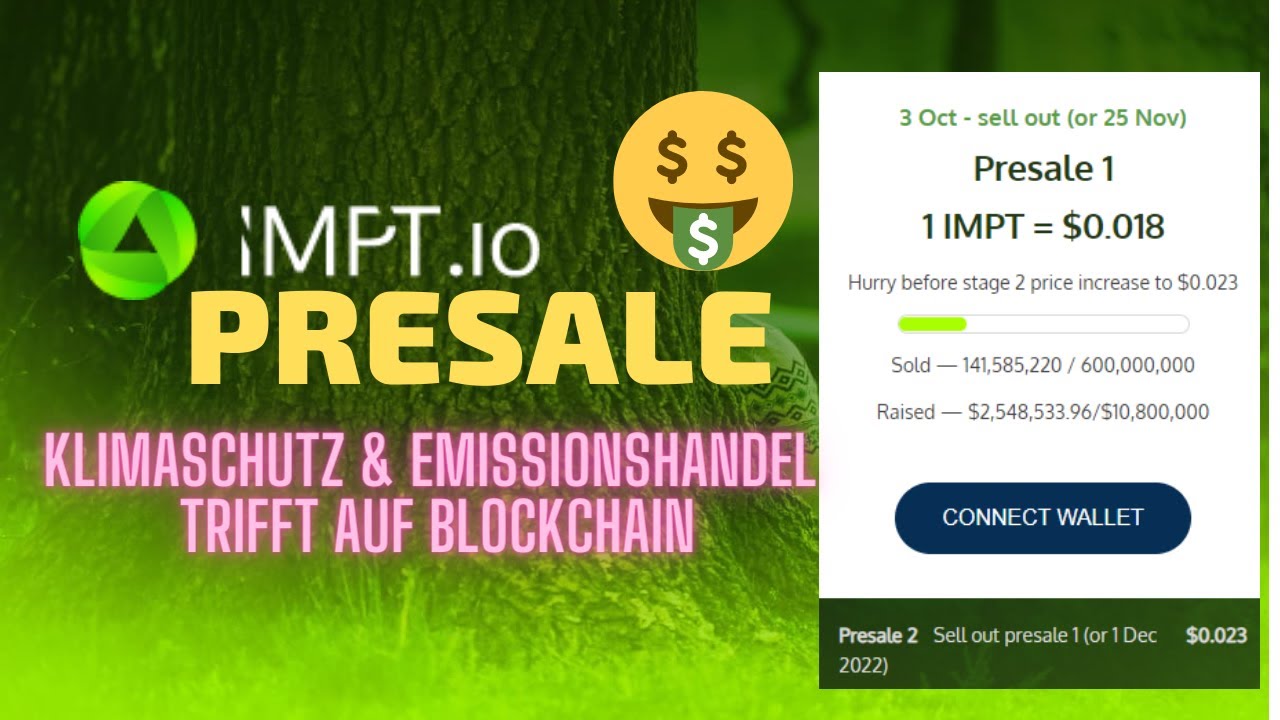 IMPT Token Presale - 1,5 Millionen US Dollar in nur 4 Tagen eingenommen ...