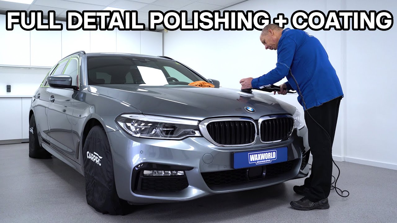 Full Car Detail BMW 540 - Auto Detailing - Cquartz Ceramic Coating ...