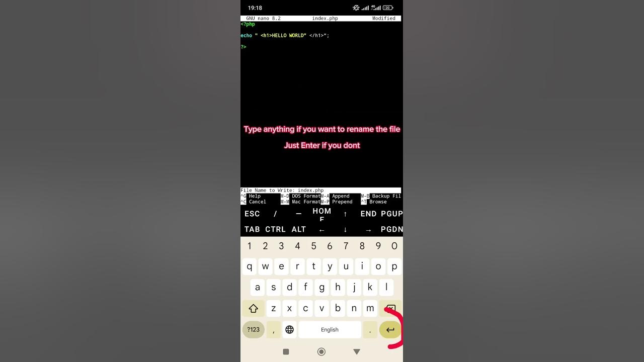 How to install & run PHP server on Android/Mobile using Termux/Linux CMD Full Tutorial - YouTube