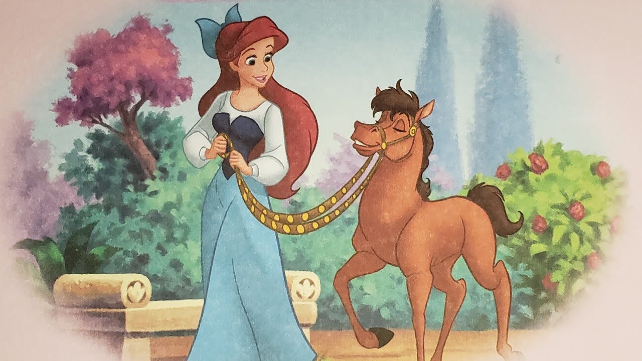 🐴🧜‍♀️Vamos a Leer/Lets Read Disney's The Little Mermaid🧜‍♀️ Princesa ...
