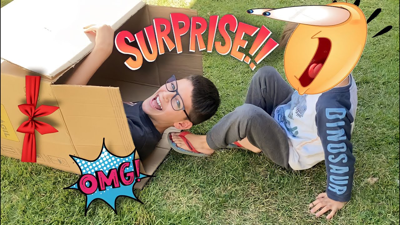 BRINCANDO COM CAIXA SURPRESA NO PULA PULA - SURPRISE BOX - YouTube