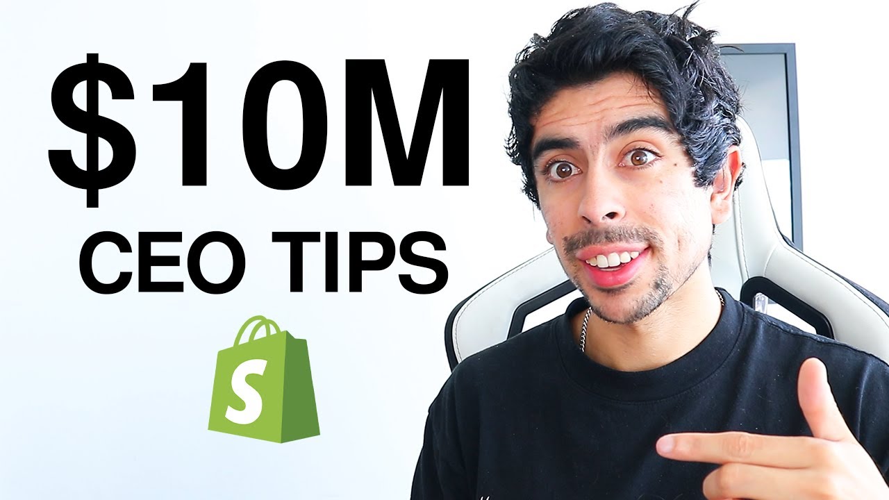 $10M CEO's Biggest Tips For Shopify - YouTube